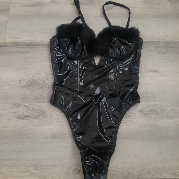 ASOS | Tops | Vinyl Bodysuit | Poshmark